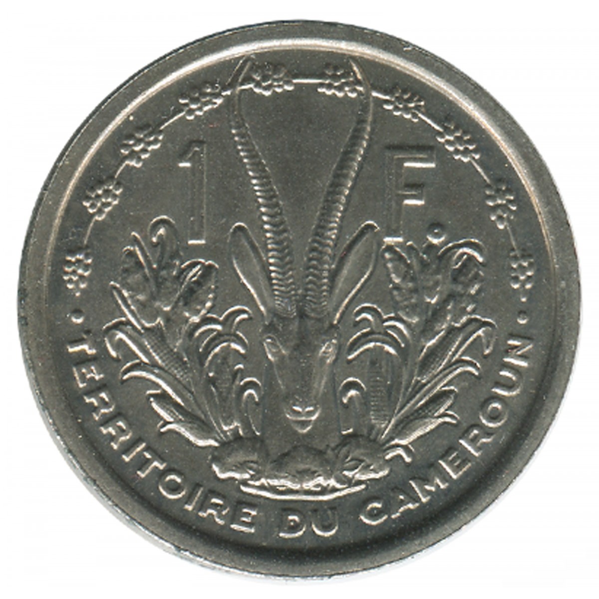1 Franc Cameroun - Territoire du Cameroun - Union Française Colonies