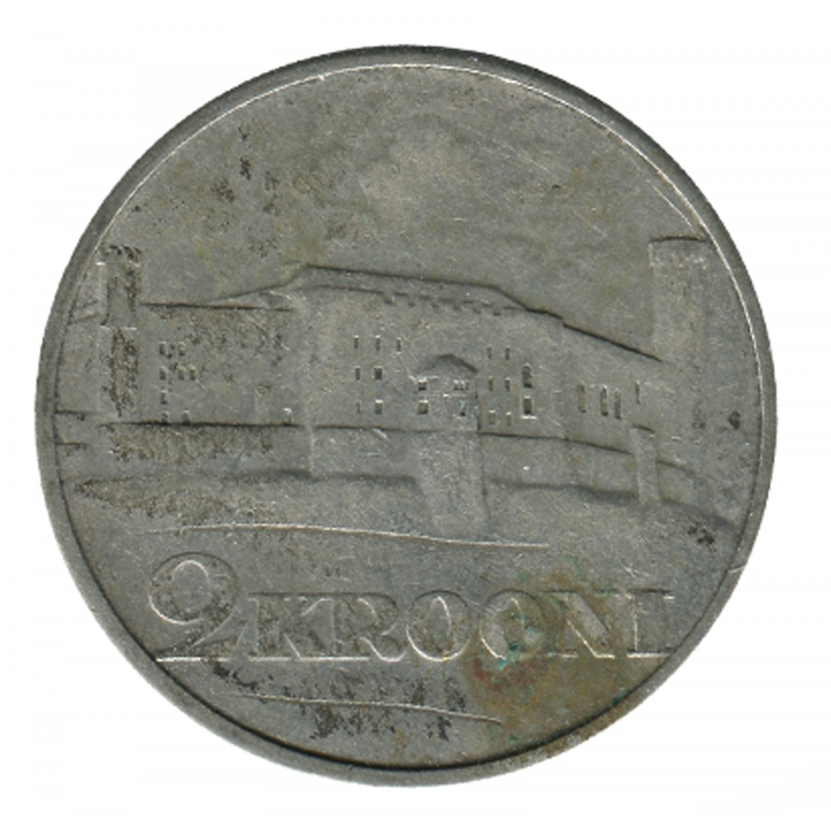 2 Krooni ( Couronnes ) Estonie 1930 Argent