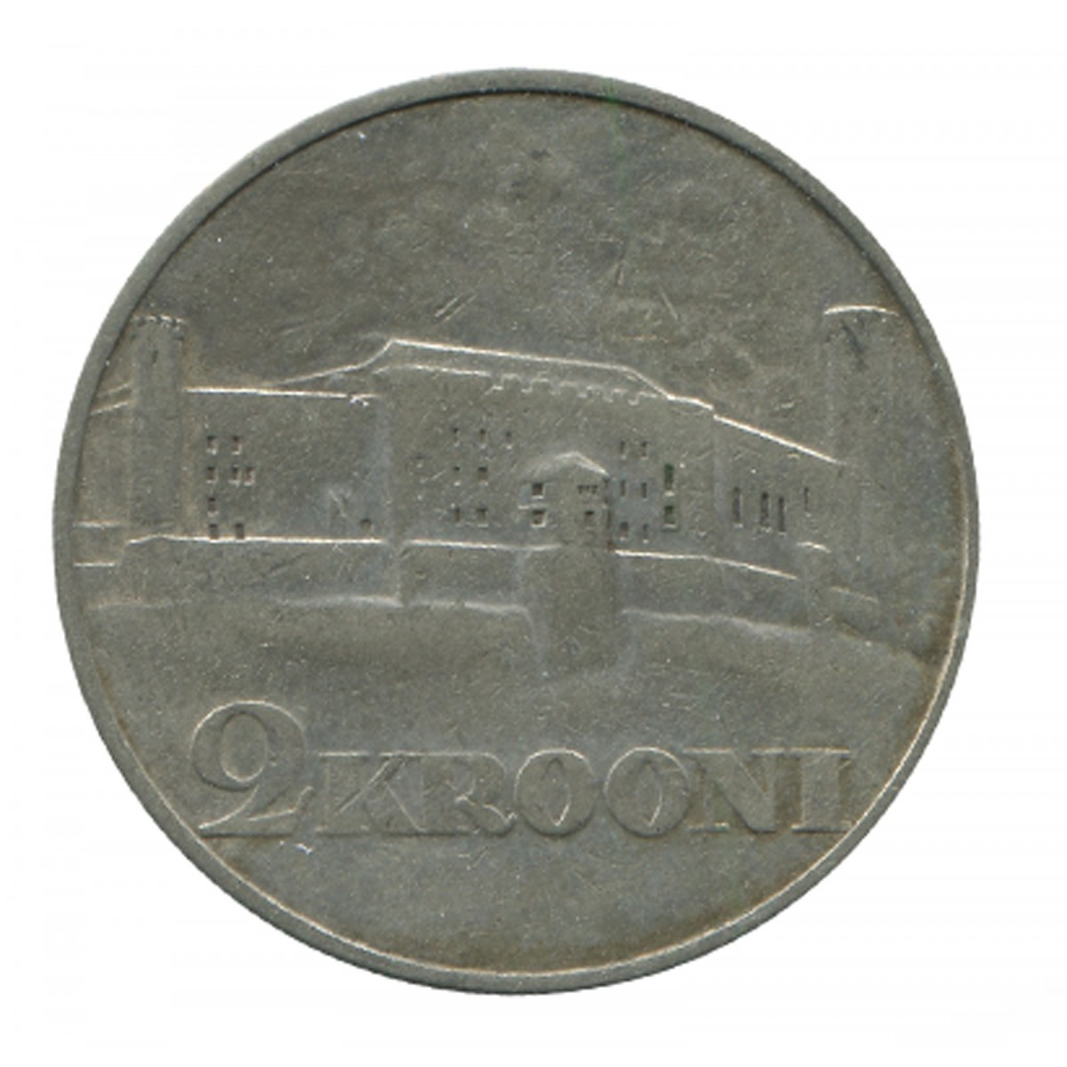 2 Krooni ( Couronnes ) Estonie 1930 Argent