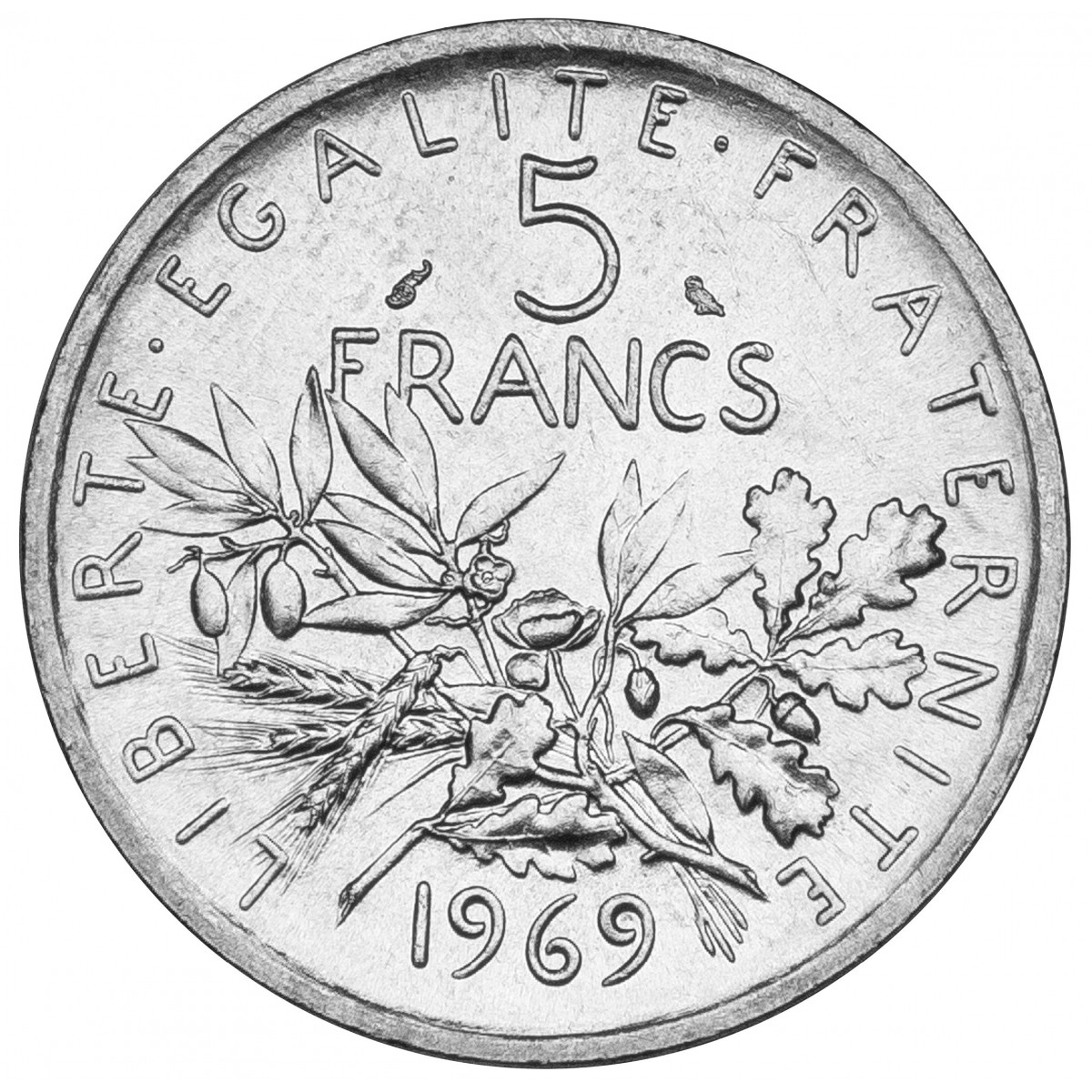 Rachat 5 Francs Semeuse Argent Estimation Vente en Ligne | Merson
