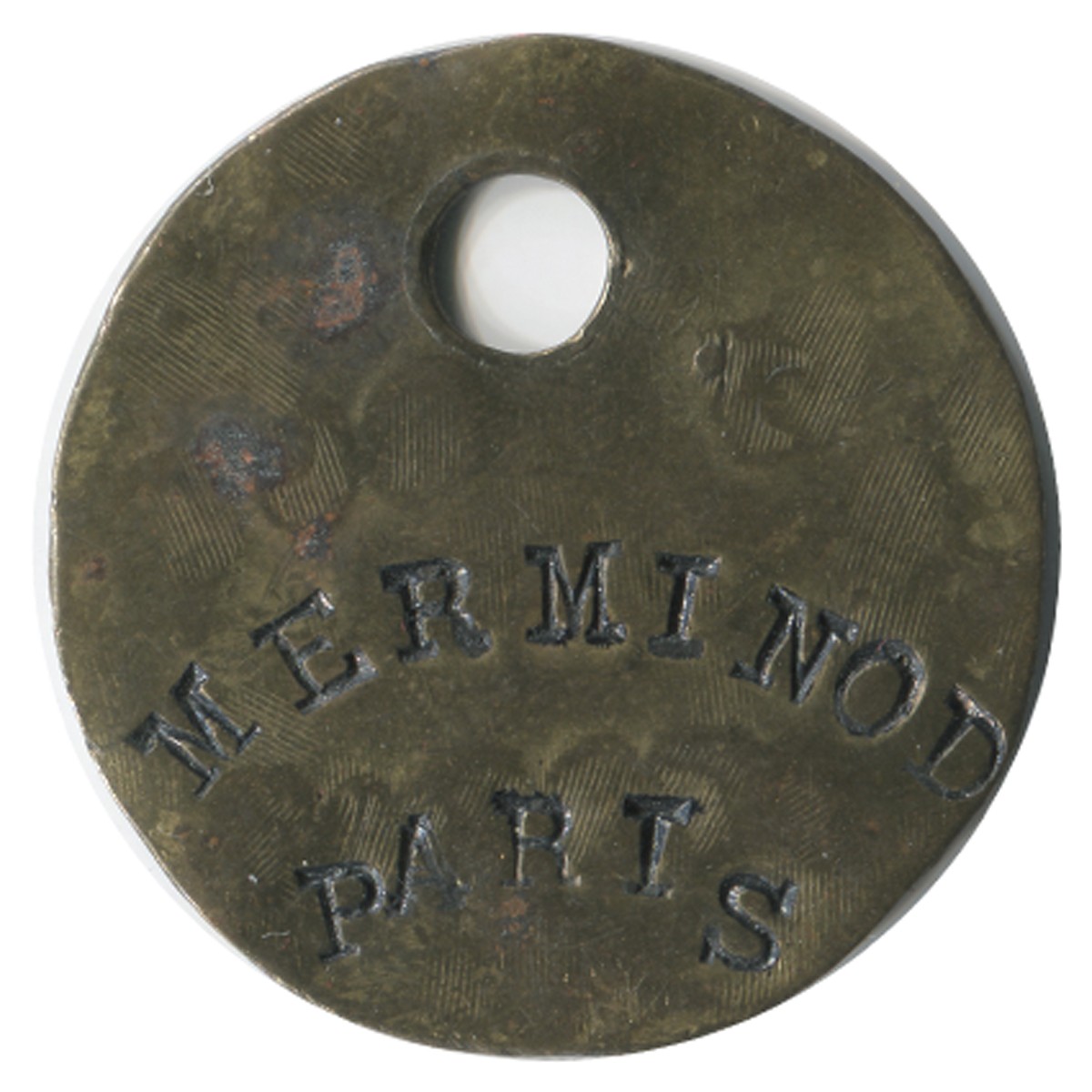 Jeton Merminod 7 rue Fermat Paris