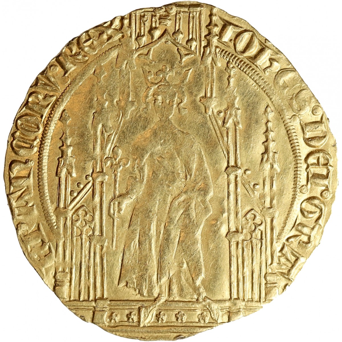 Royal D'Or Jean II Le Bon Monnaies Royales En Or