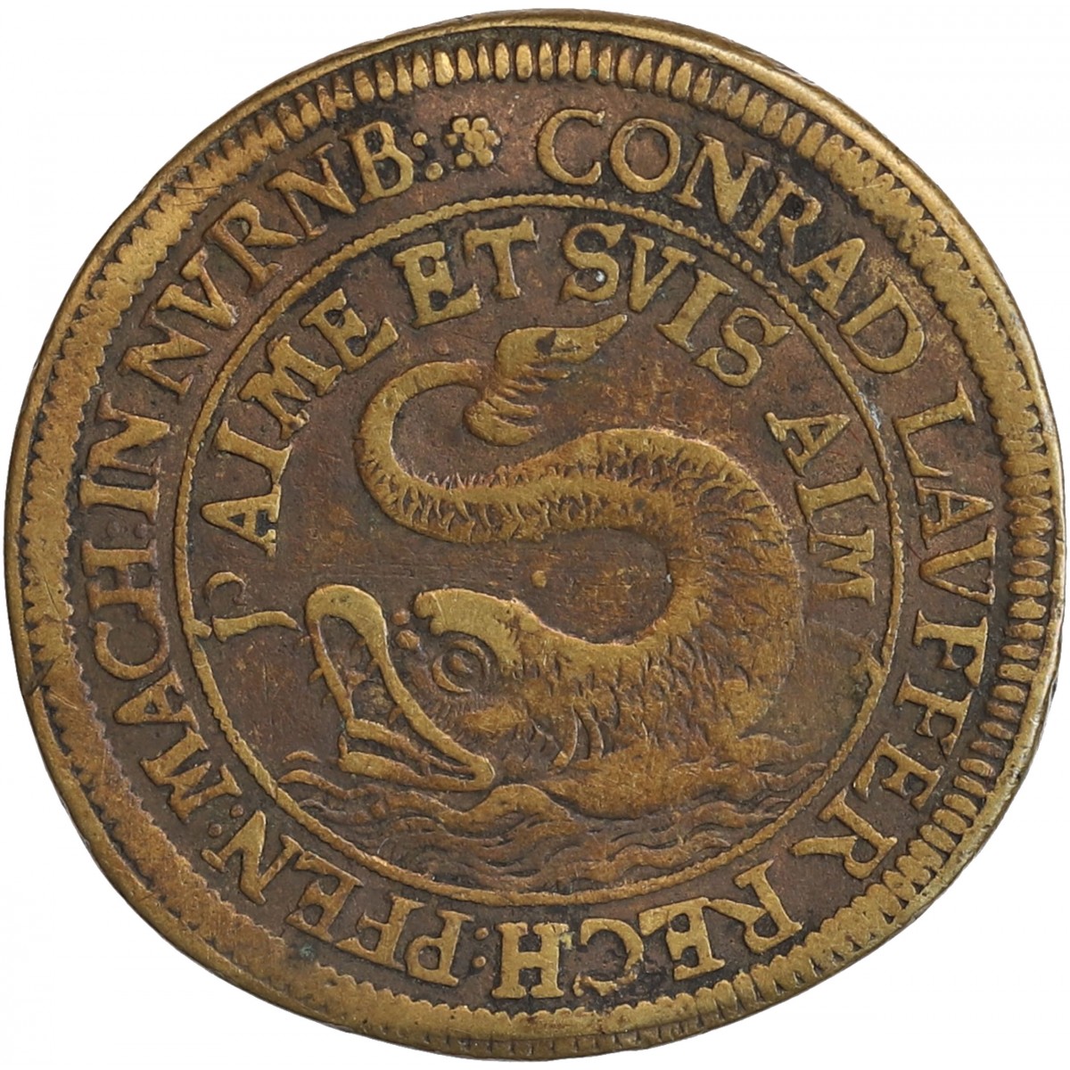 Jeton de Nuremberg - Rouyer - Dauphiné Le Dauphin