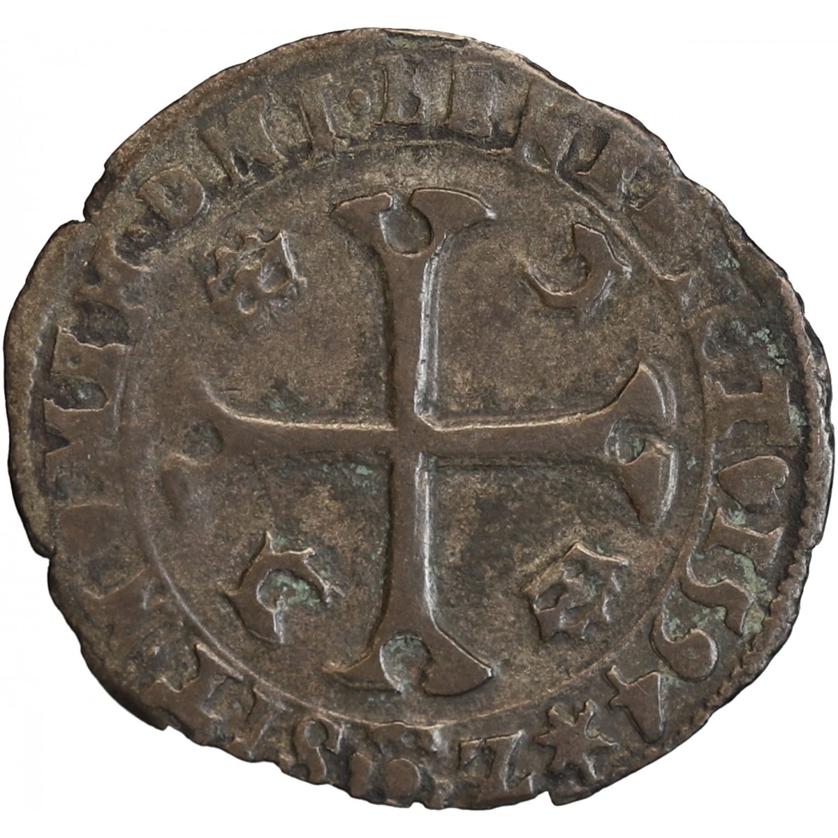 Douzain du Dauphiné 2ème type Henri IV Monnaies Argent et Bronze