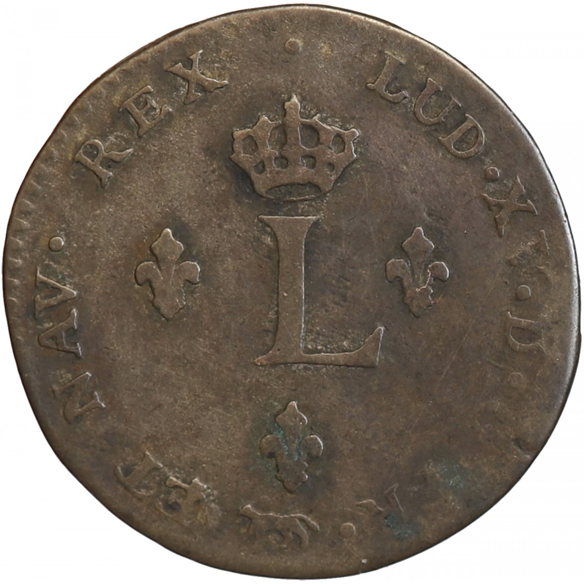 Double Sol de Billon - Louis XV