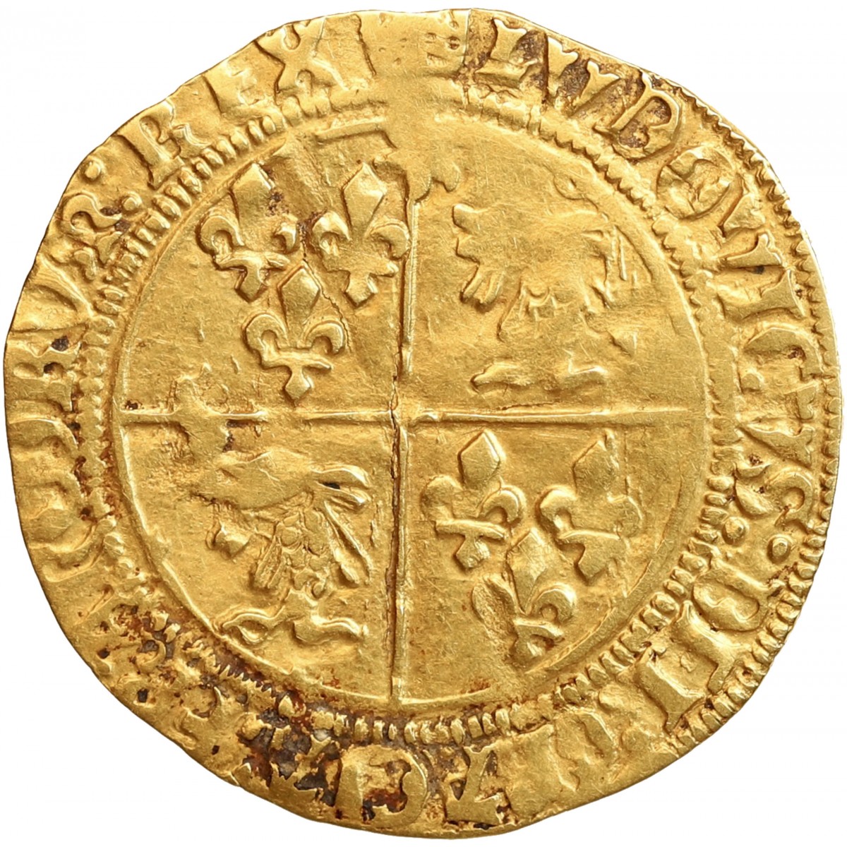 Ecu d'Or au Soleil du Dauphiné - Louis XII
