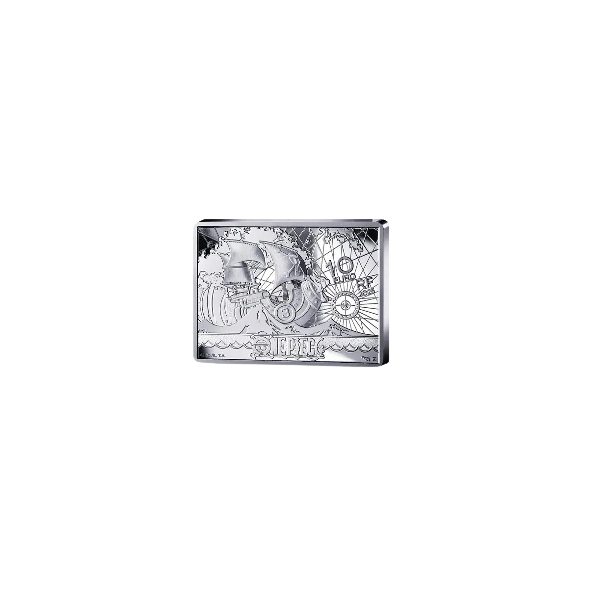 10 Euros Rectangulaire 2025 B.E. - One Piece