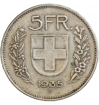 5 Francs - Suisse Argent - Confederation